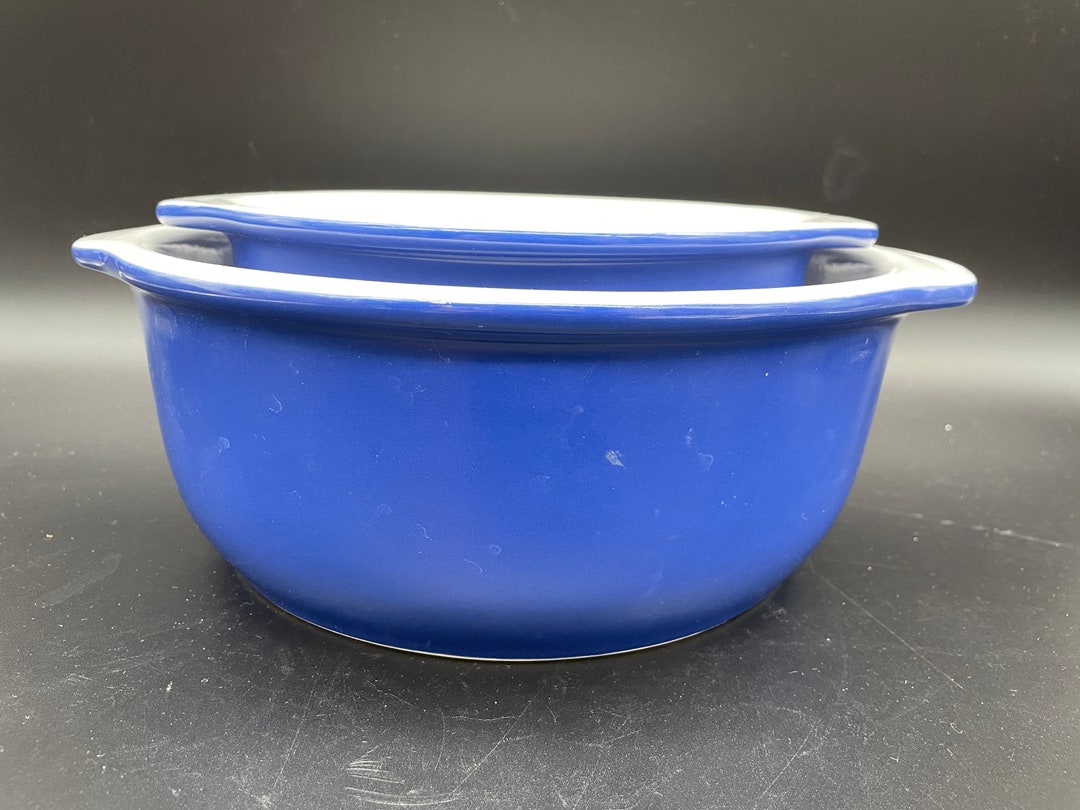 Corelle Coordinates Blue Corningware Stoneware Casseroles 2.5 Quart and ...