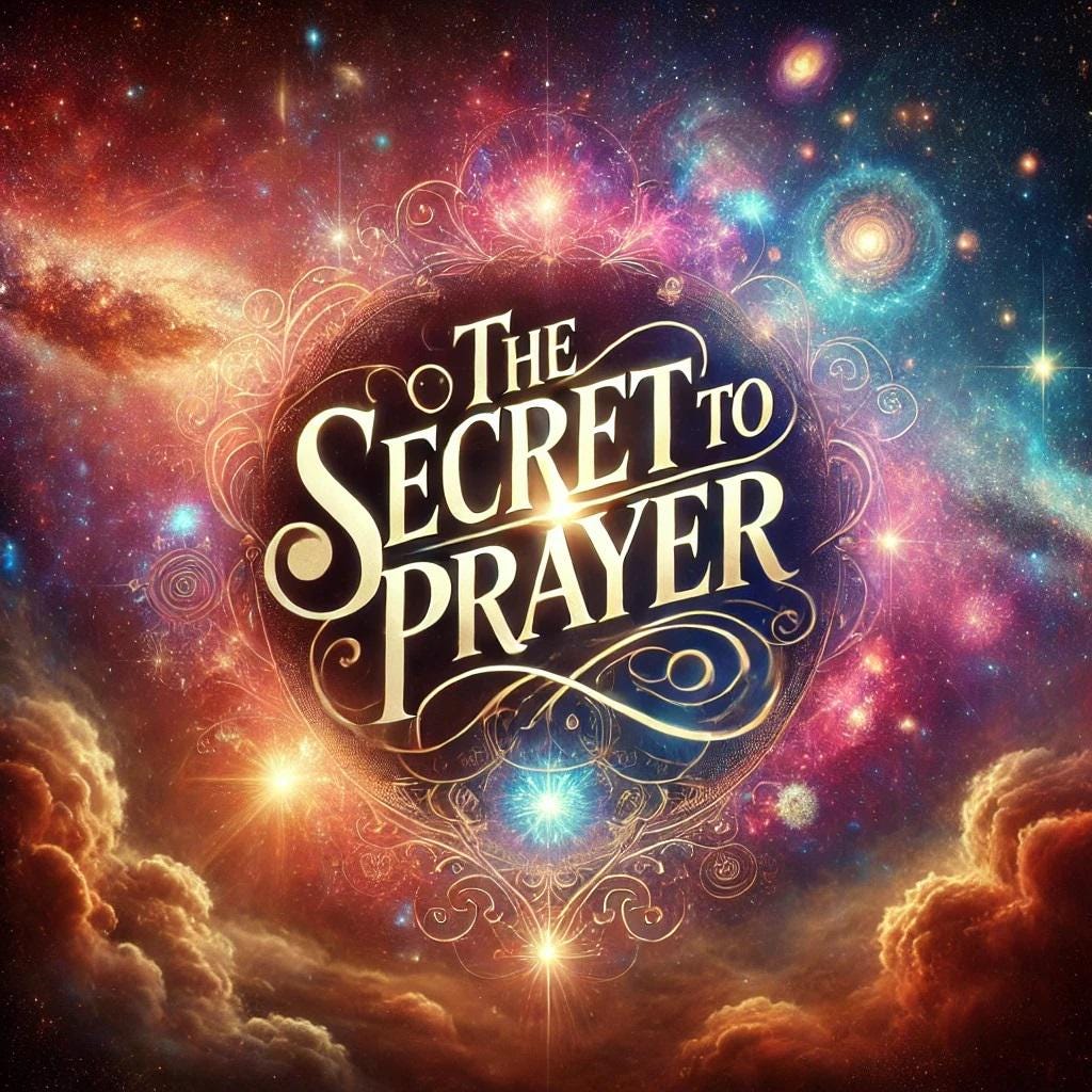 The Secret to Prayer - Etsy