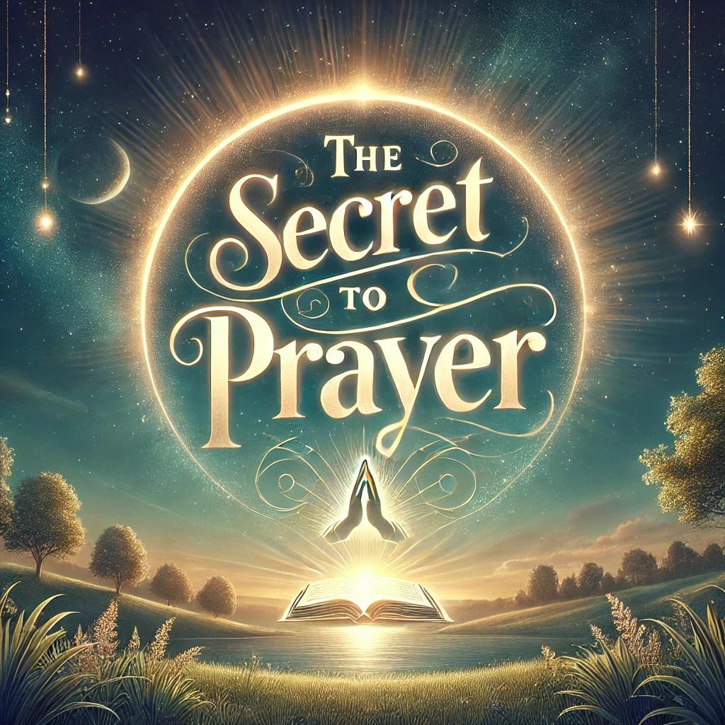 The Secret to Prayer - Etsy
