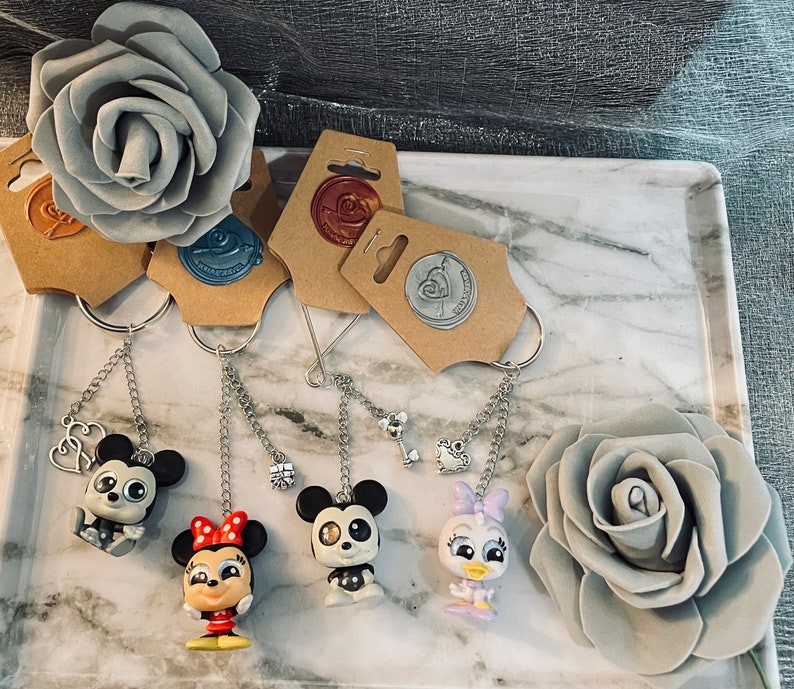 Doorable Mickey Mouse and Friends Keychains - Etsy