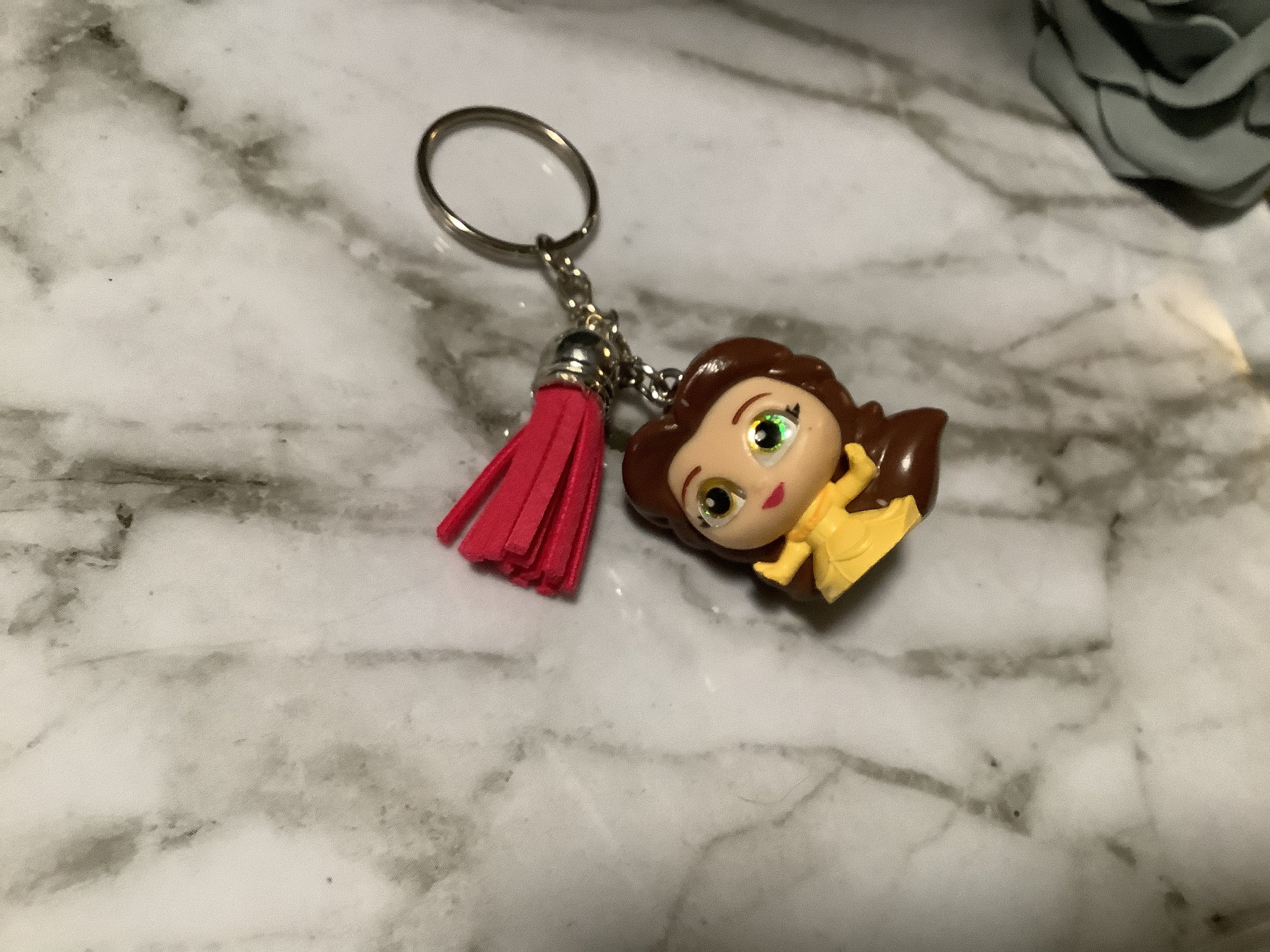 Doorable Beauty and the Beast Keychains - Etsy