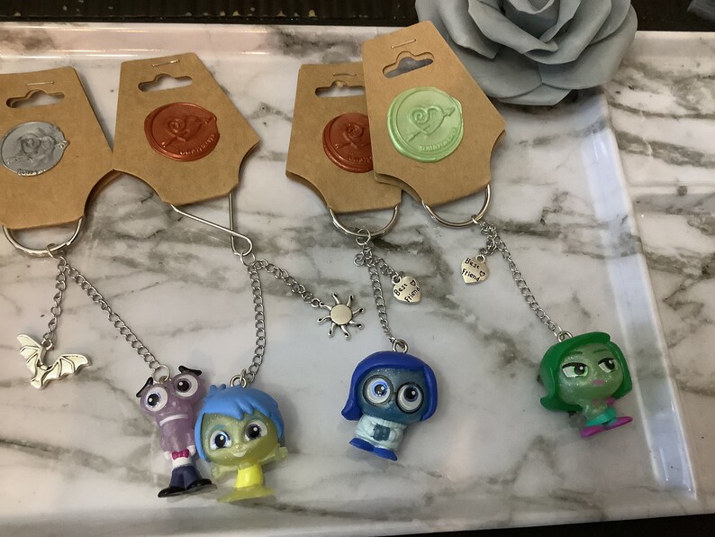Doorable Inside Out Keychains - Etsy
