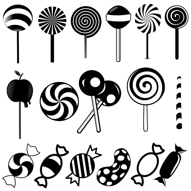 Hard Candy Lollipops - Etsy