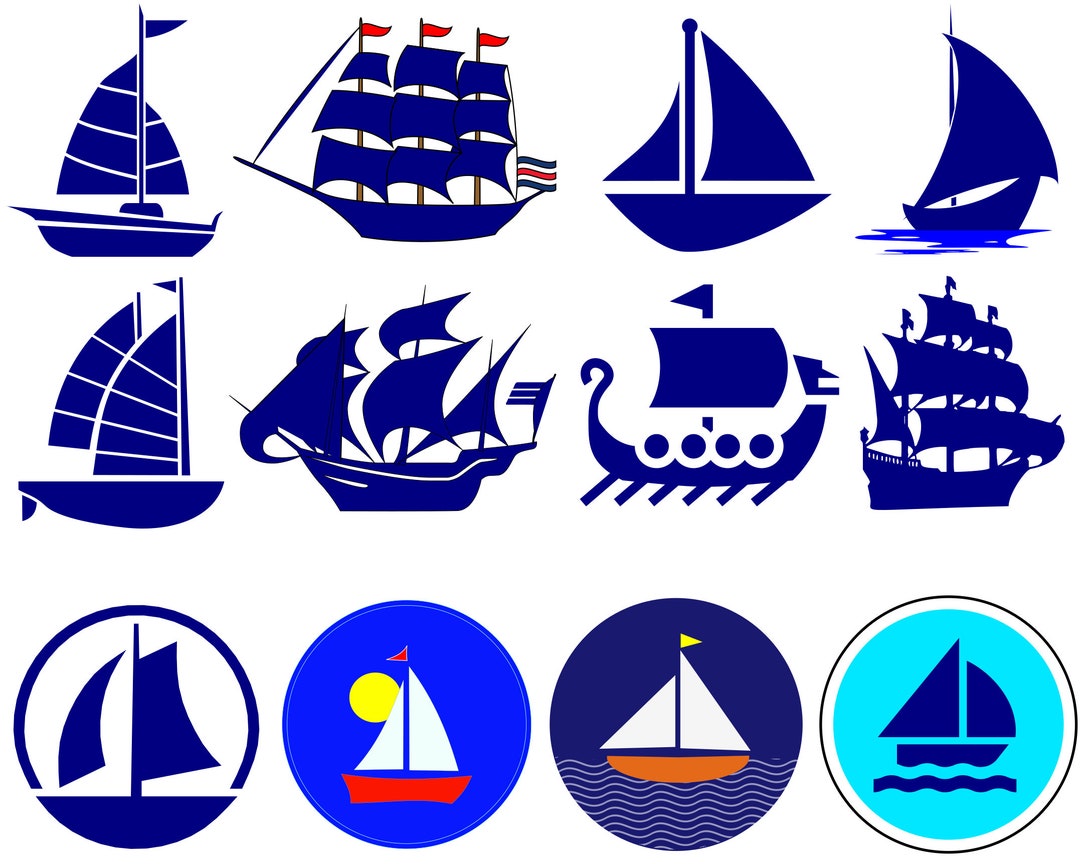 Zeilboot Svg Boot Svg Zeilen Svg Nautische Svg Zeilboot - Etsy België