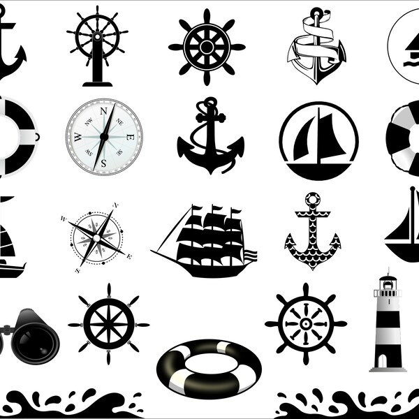 Nautical Svg - Etsy