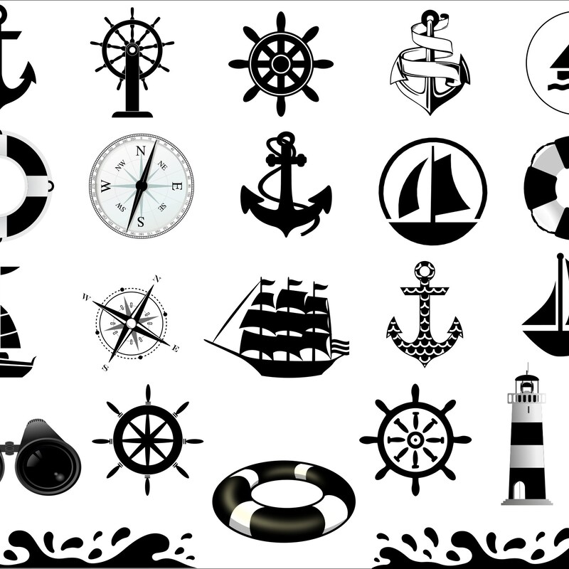 Nautical Svg - Etsy