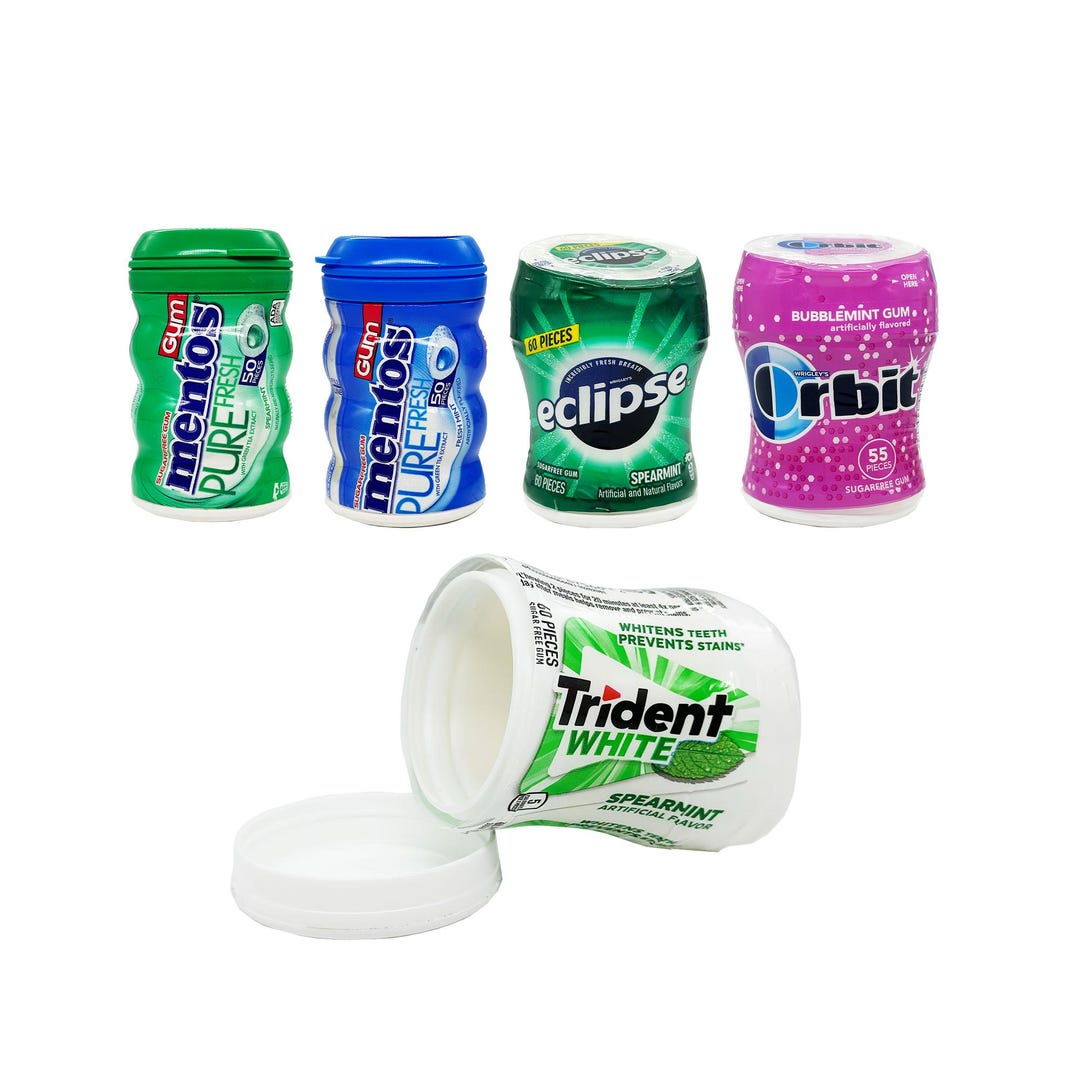 Secret Stash Can- Gum- Store Valuables Secretly (recycled Materials) - Etsy