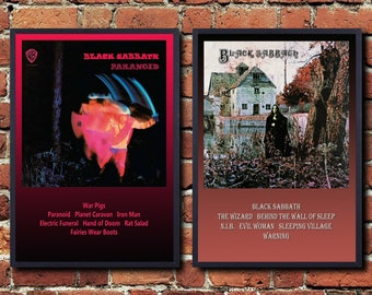 Paranoid Poster - Etsy UK