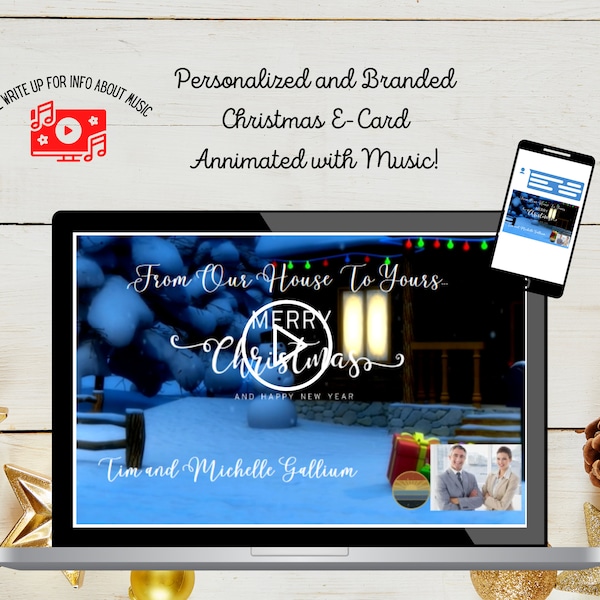 Realtor Christmas Cards - Etsy