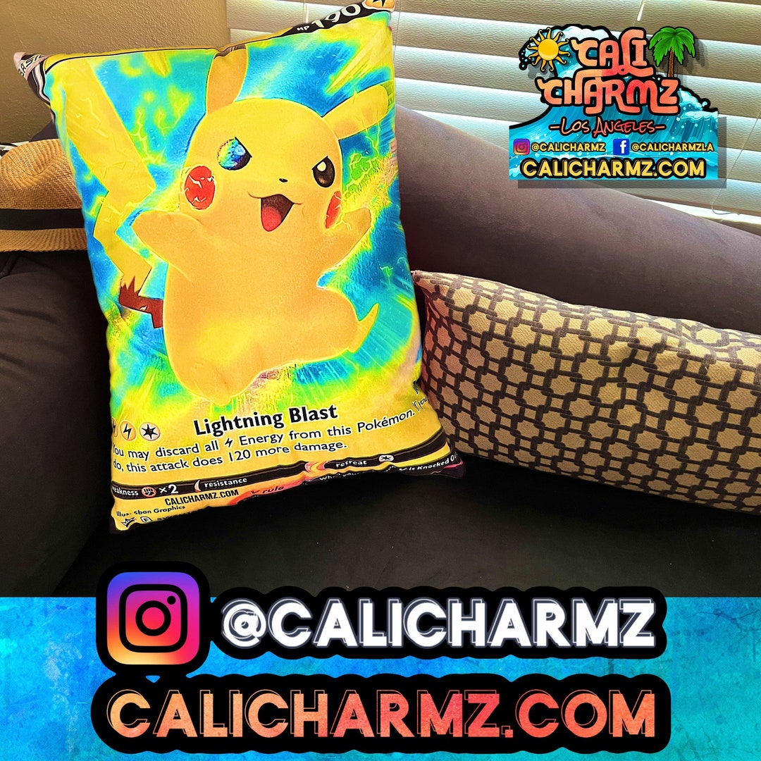 Jumbo Sized 24x18 Pikachu VMAX Blastoise Pokémon Card Squirtle - Etsy