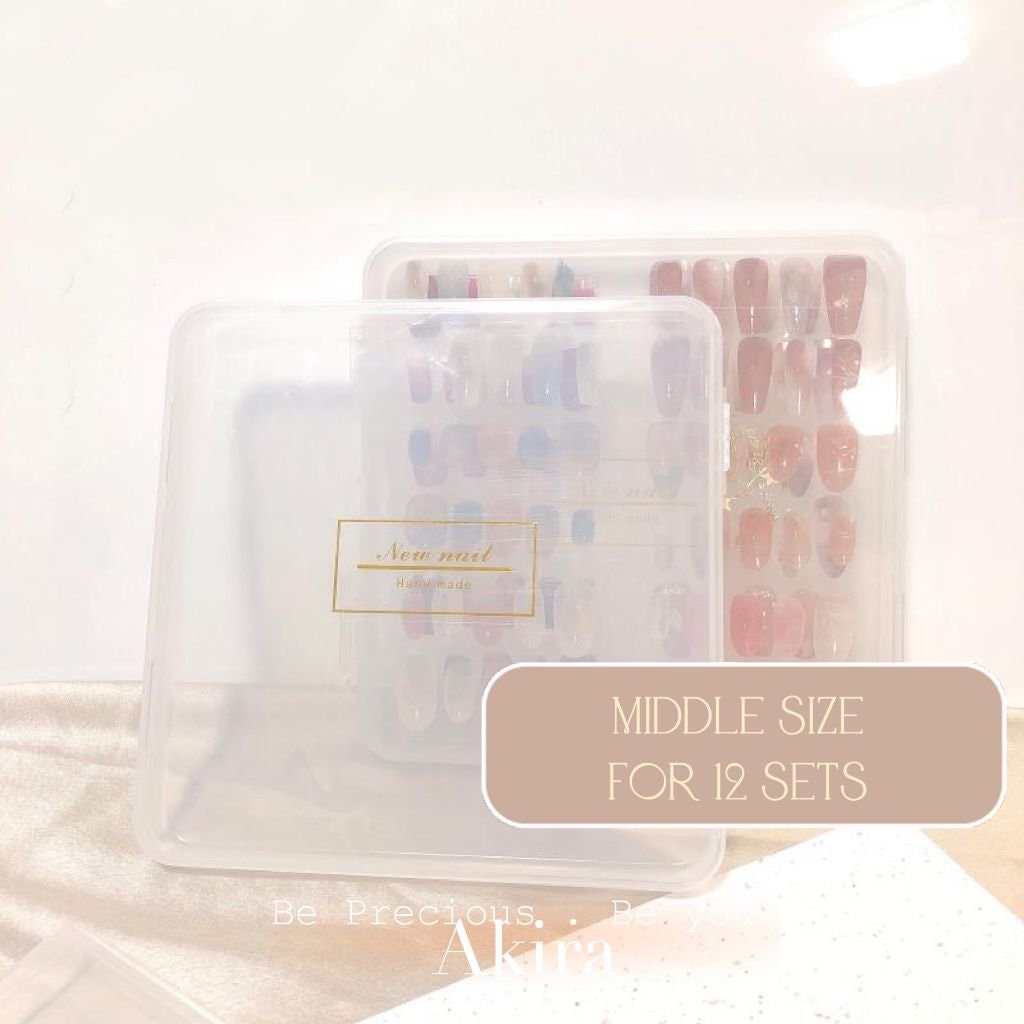 Press on Nail Storage Box, Press on Nail Storage Case - Etsy