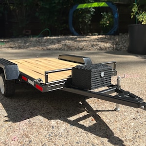 1/10 Diamond Plate Scale RC Trailer Toolbox - Etsy