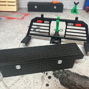 CEN F250 / F450 Headache Rack and Diamond Plate Toolbox - Etsy