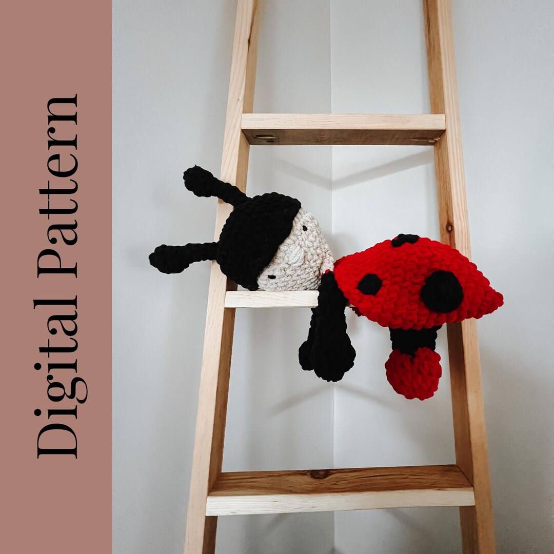 Crochet Ladybug Doll Pattern: 21" Plushie Lovey (digital Download) - Etsy