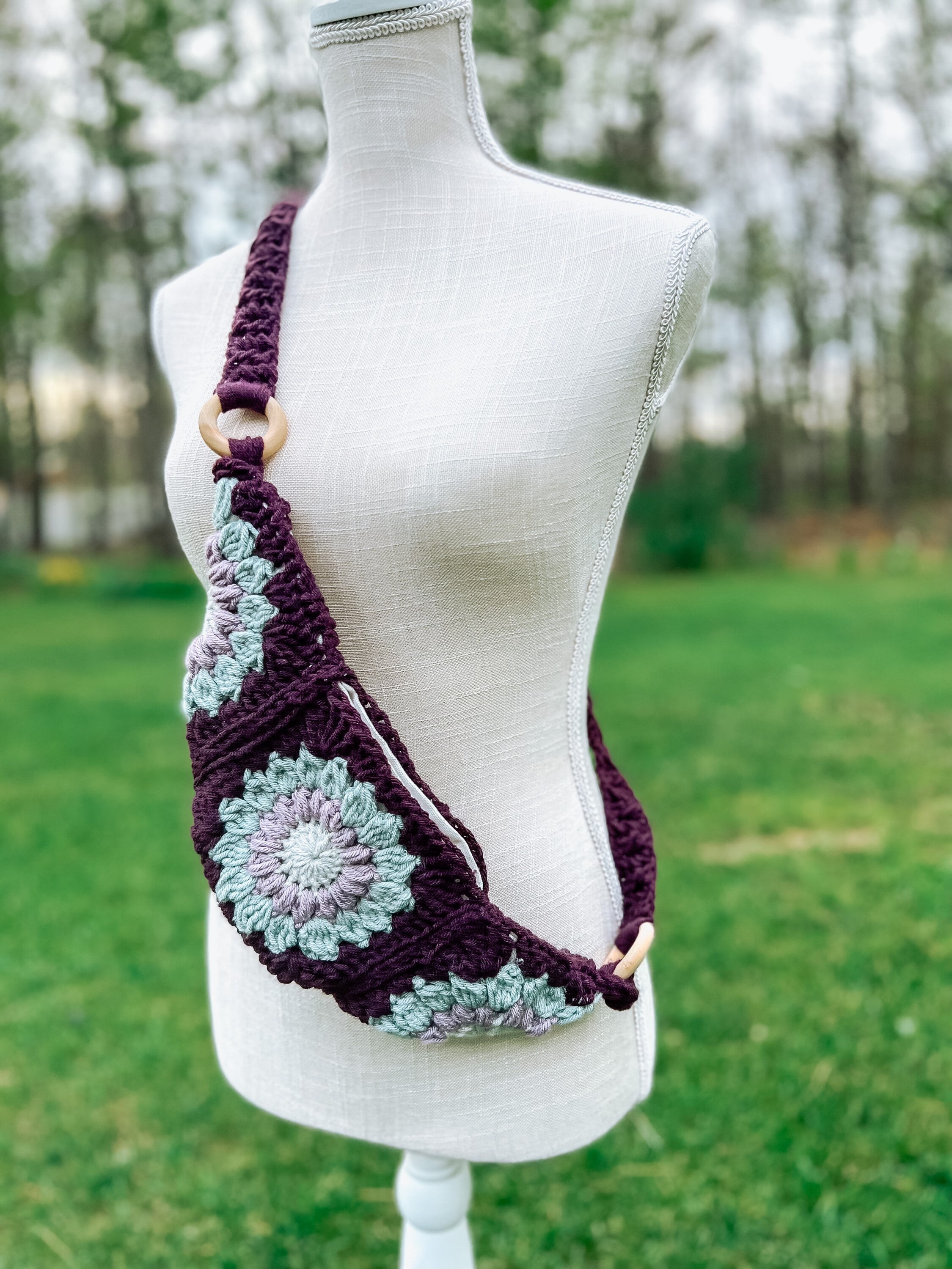 Crochet Bum Bag Pattern Fanny Pack Pattern Crossbody Bag - Etsy