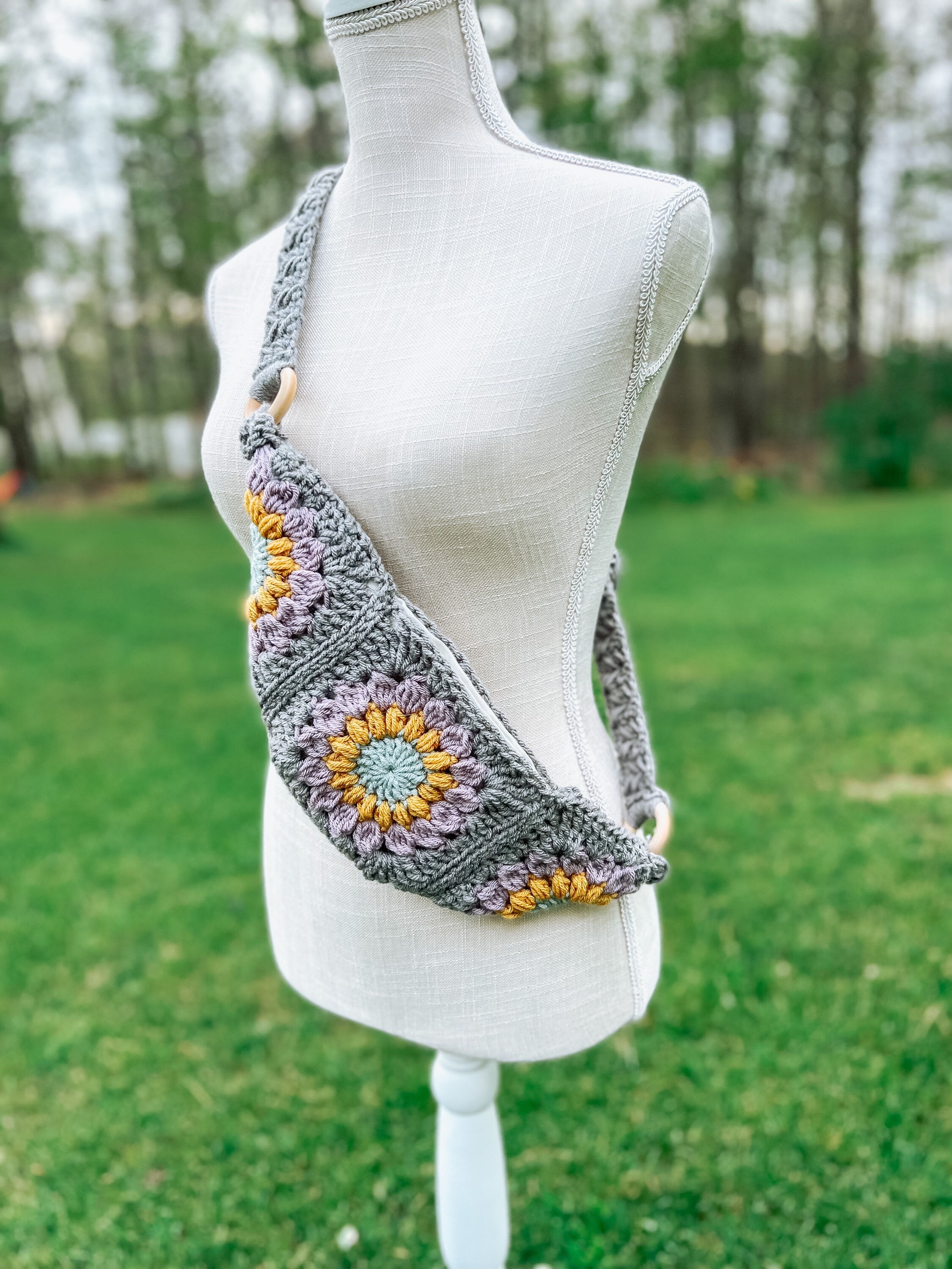 Crochet Bum Bag Pattern Fanny Pack Pattern Crossbody Bag - Etsy
