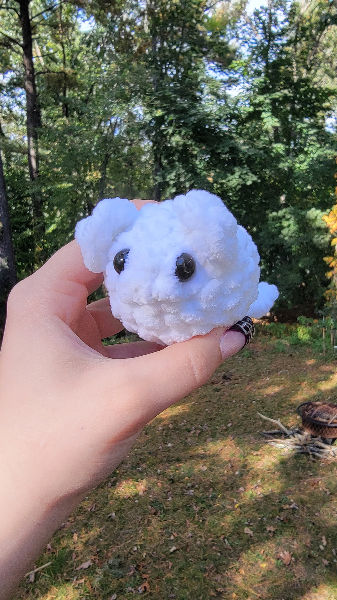 Chubbles the Mouse Crochet Mouse Plushie Handmade Hand - Etsy