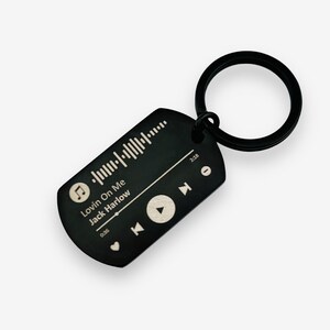Spotify Keyring | Personalised Spotify Keychain | Spotify Code ...