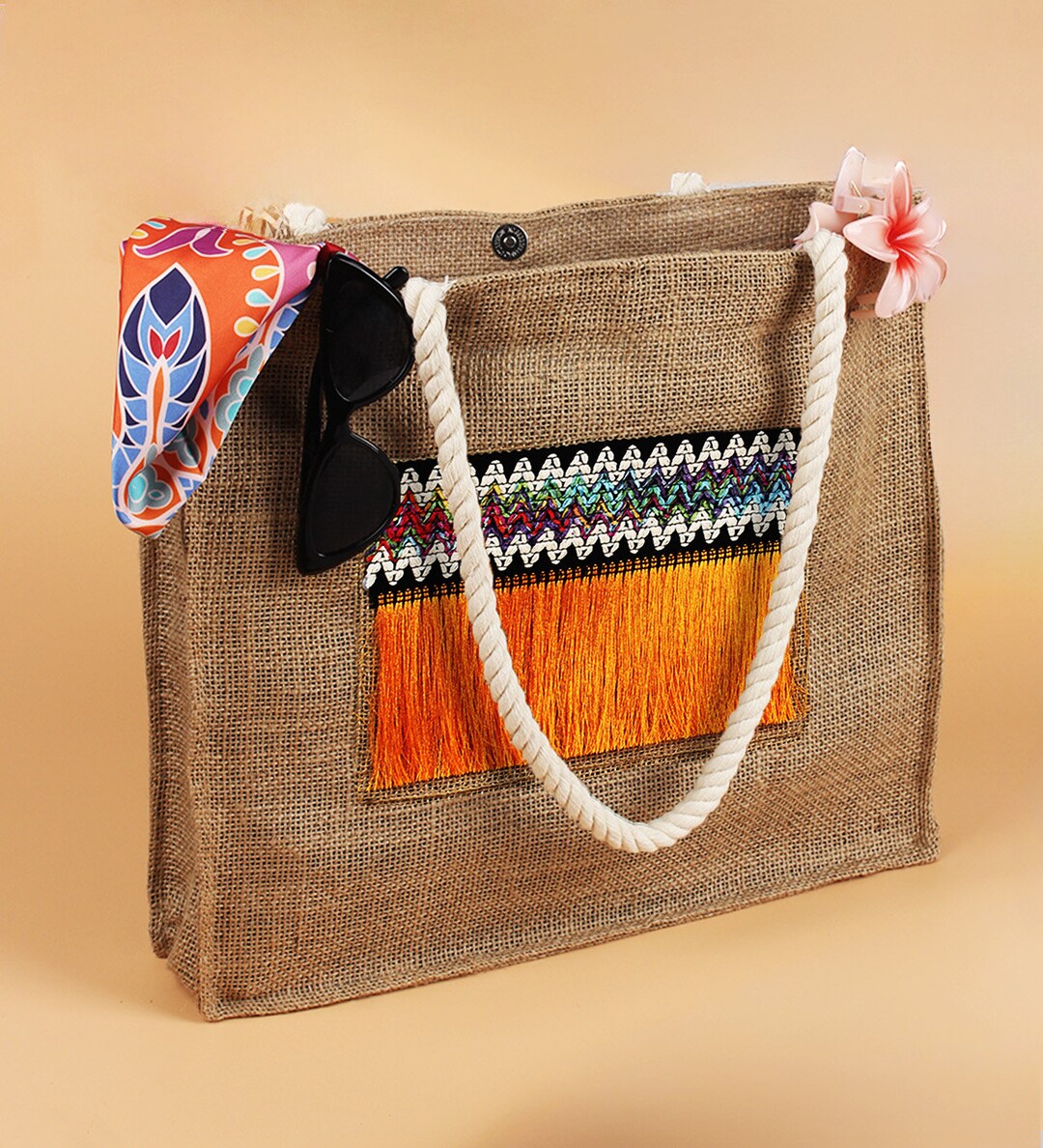 Handmade Woven Straw Bag Unique Handmade Bag Artisan Crafted With ...