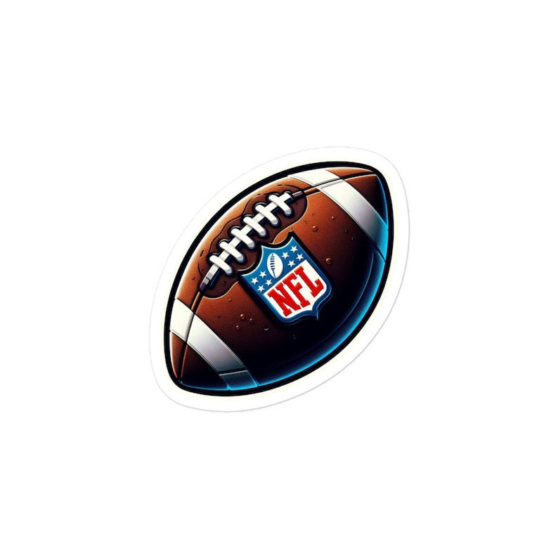 NFL Football Sticker: High Opacity, Bubble-free Vinyl - Etsy Canada