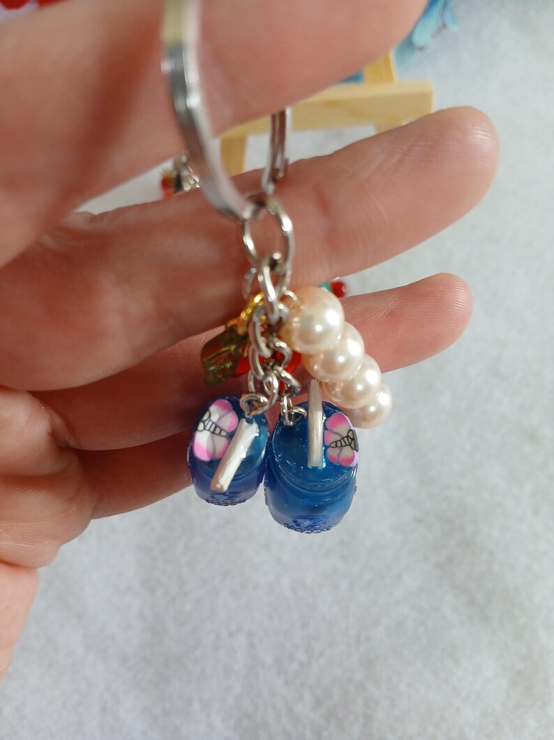 Vibrant Resin Jar Keychains for Purses, Phone Cases & Summer Party ...