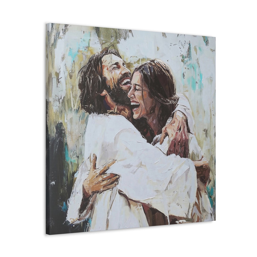 First Moment in Heaven -- Wall Art, Stretched Canvas - Etsy