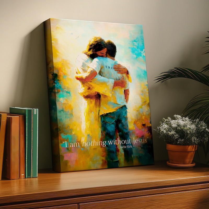 Poster of Charlie Kirk - Etsy