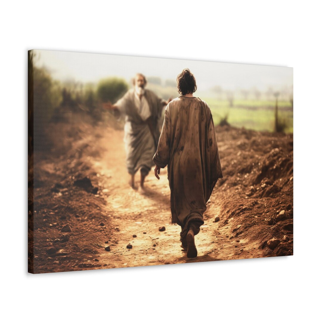 The Prodigal Son -- Wall Art, Stretched Canvas - Etsy