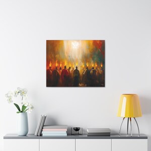 The Day of Pentecost -- Wall Art, Stretched Canvas - Etsy