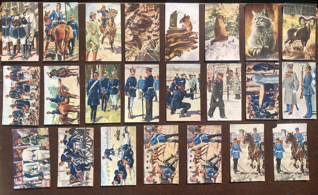 Antique German Trading/collectable Cards Paulaner Brauerei - Etsy