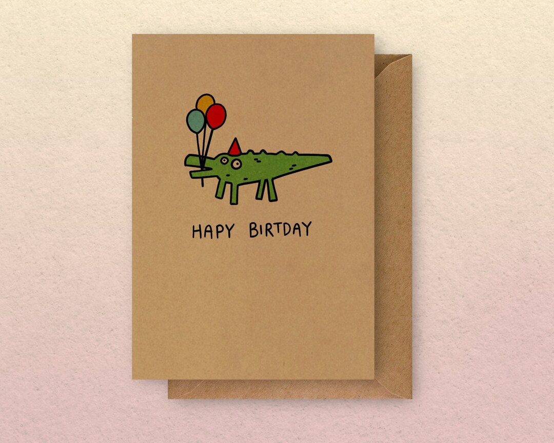 Funny Happy Birthday Card Stupid Silly Birthday Card for - Etsy