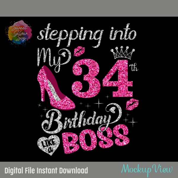 34th Birthday - Etsy