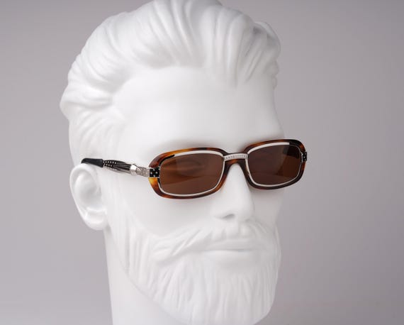 Charro CH 20 90s Steampunk Vintage Tortoise and Silve… - Gem