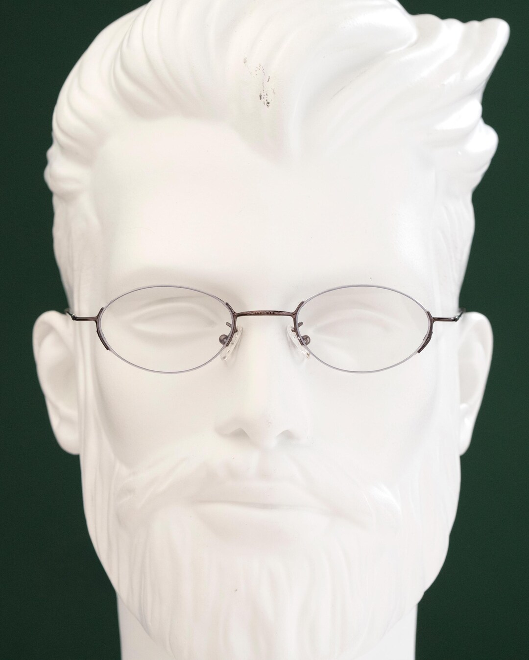 Boomerang HV 221B CP Rimless Eyeglasses - 90s Vintage Gun Metal Small ...