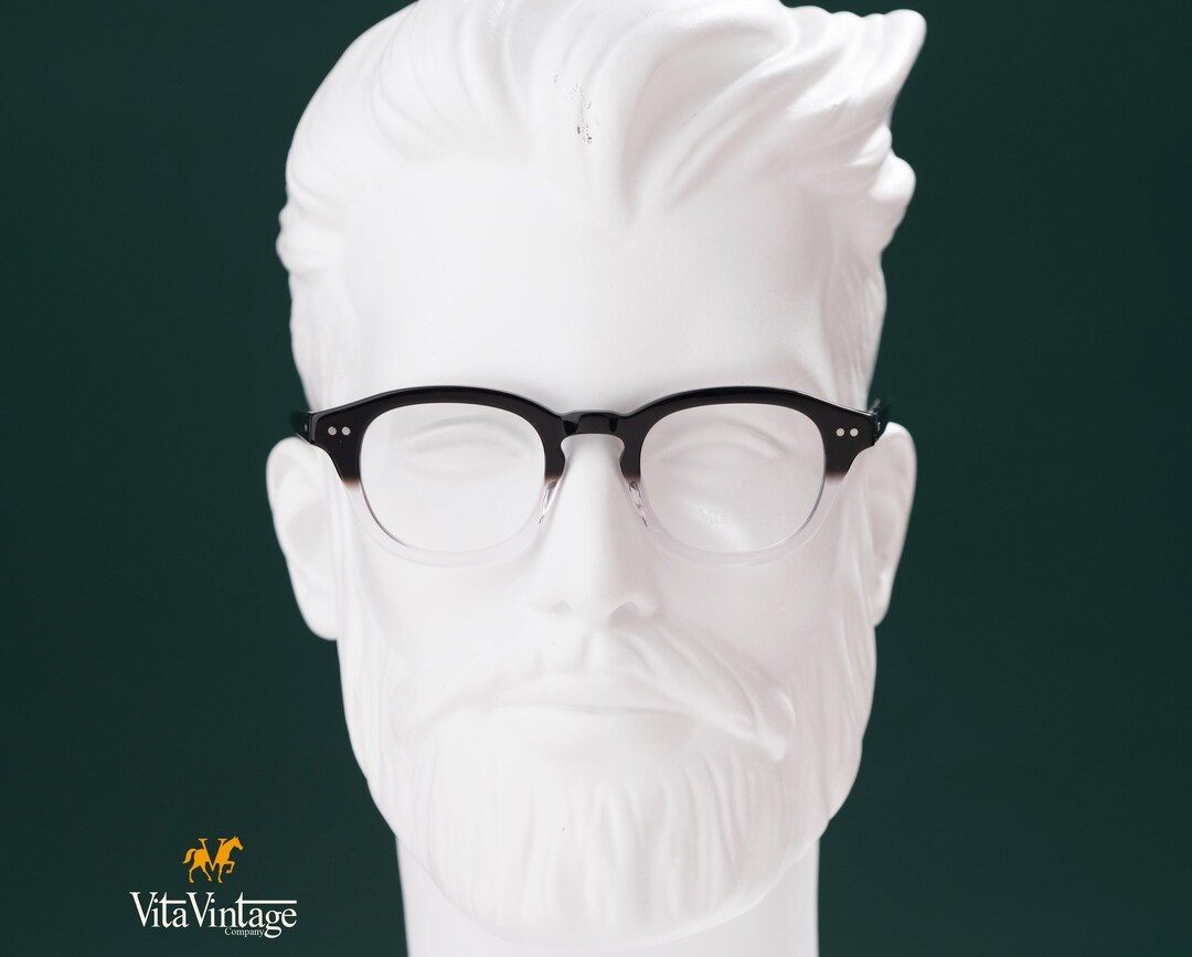 Retro Square Eyeglasses: Vita Vintage Italian Frames - Etsy