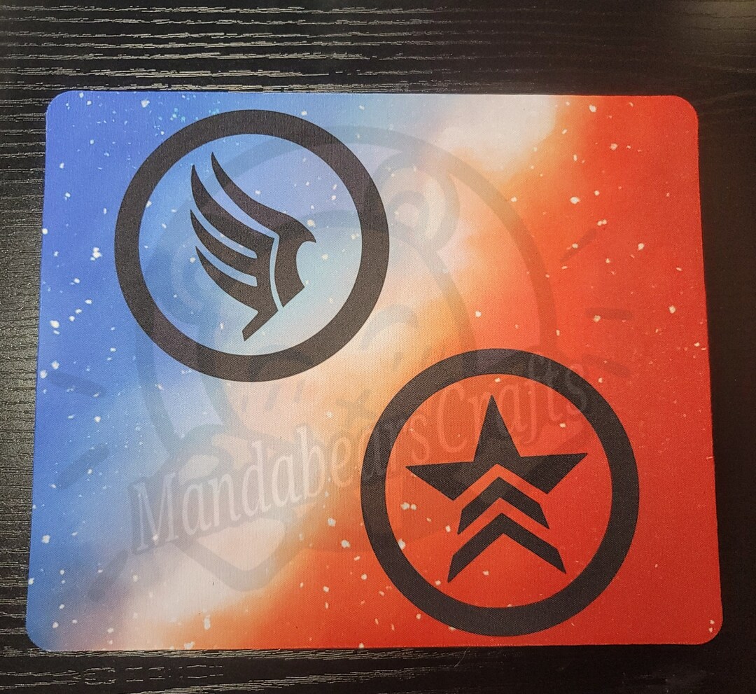Paragon/renegade Mass Effect Mouse Pad - Etsy