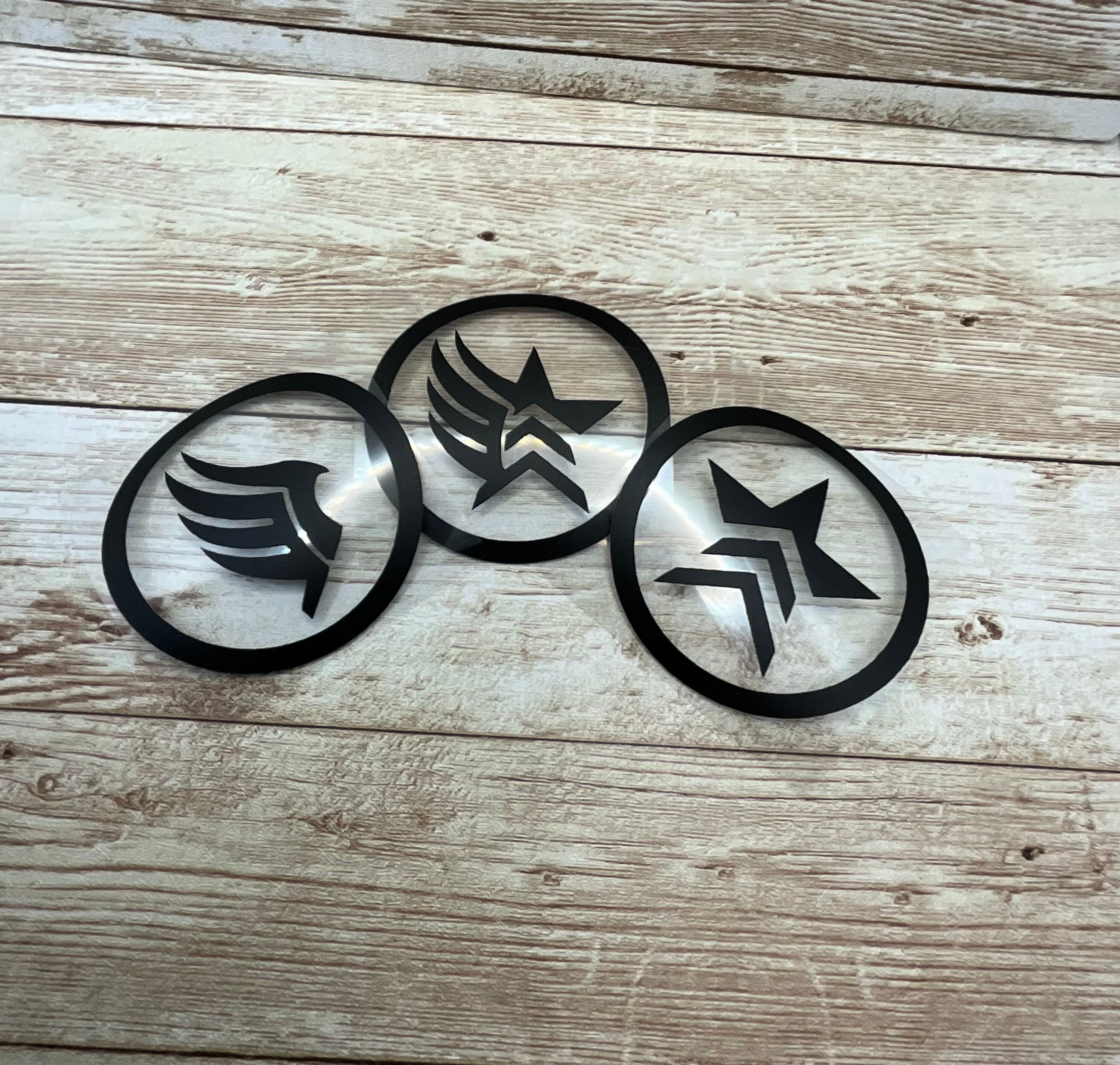 Mass Effect Alignment Decal Stickers - Etsy