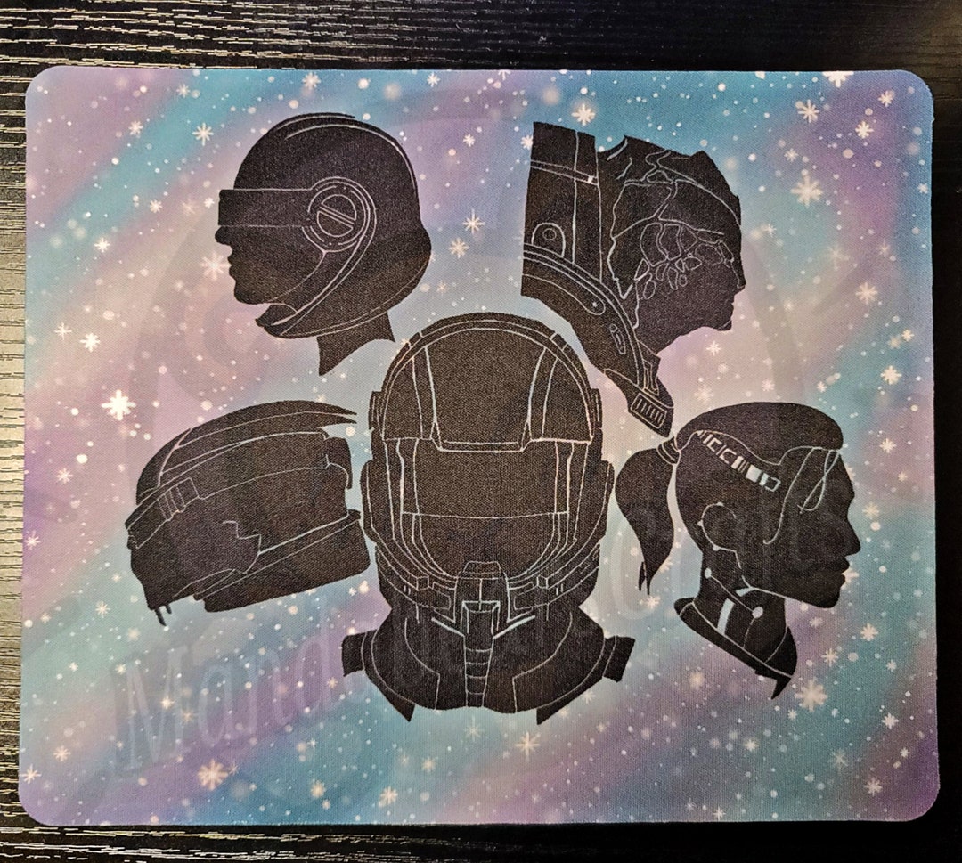 Custom Shepard and Squad Mass Effect Mouse Pad - Etsy