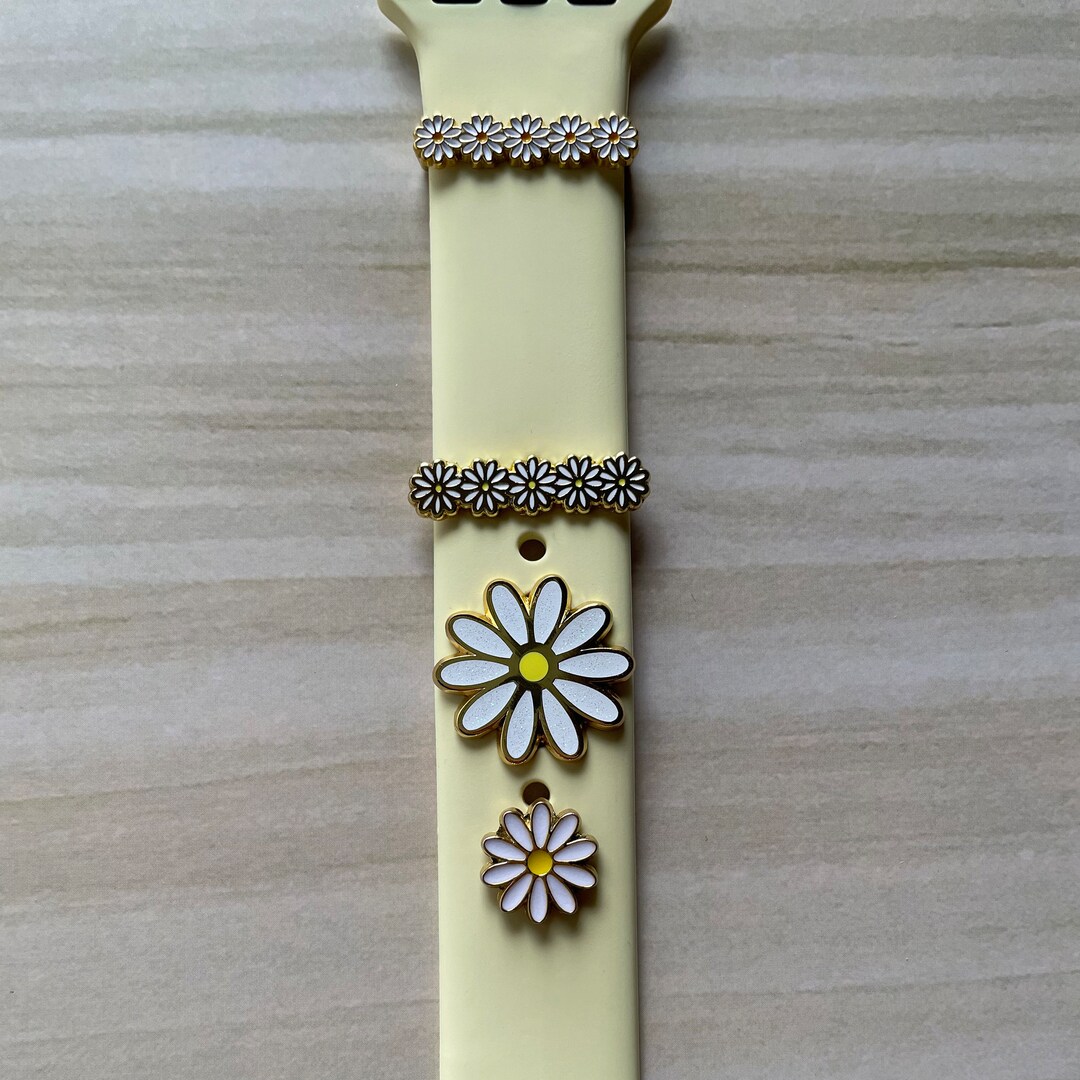 Daisy Flower Watch Charms - Etsy