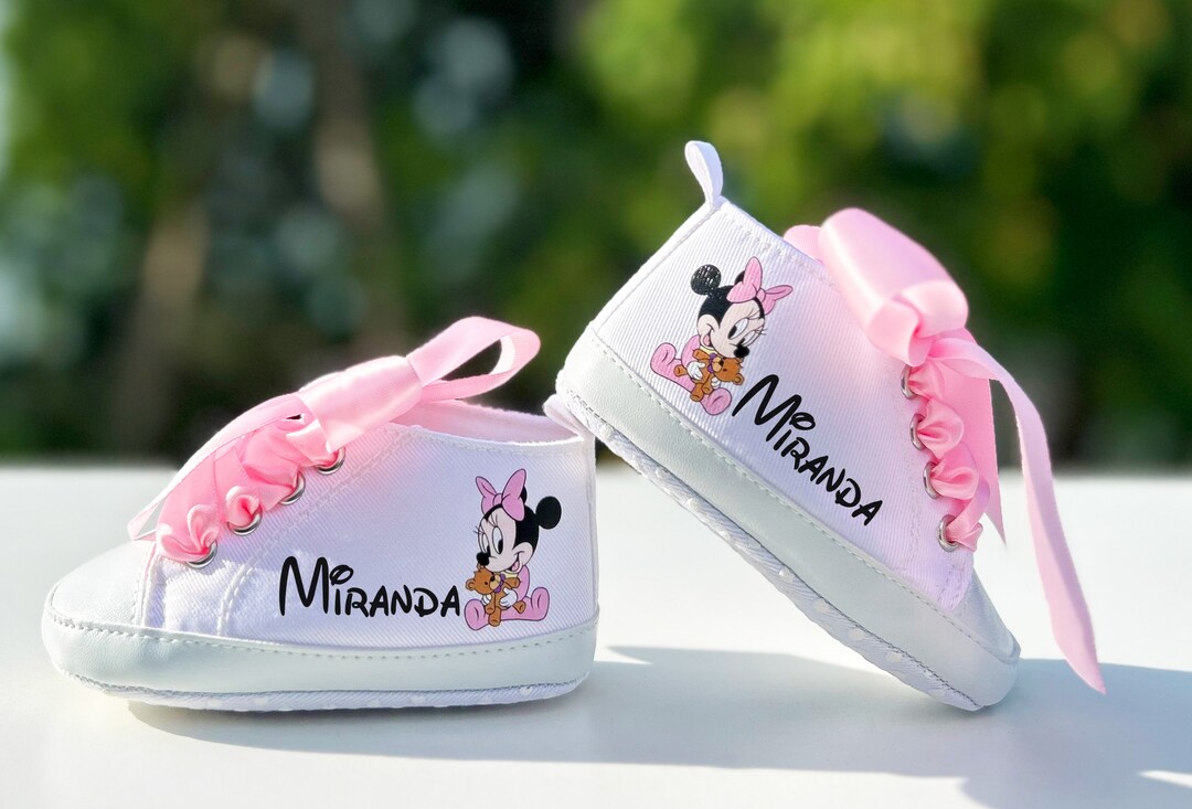 Minnie Mouse Girl Shoes, Cute Minnie Shoes, Pink Baby Shoes ...