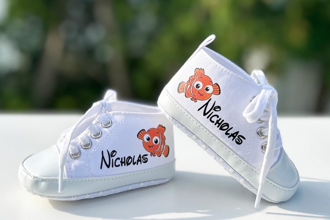 Disney Finding Nemo Baby Boy Shoes, Cute Fish Baby Boy Sneakers ...