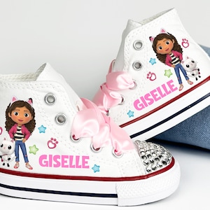 Gabby's Dollhouse Converse Sneakers: Custom Birthday Girl Shoes - Etsy