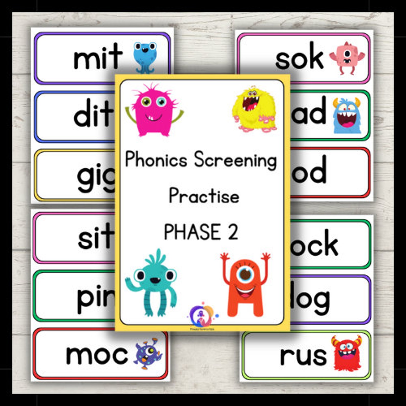 Phonics Screening Check Practise - Etsy