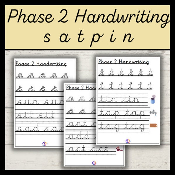 Phonics Handwriting Sheets - Etsy UK