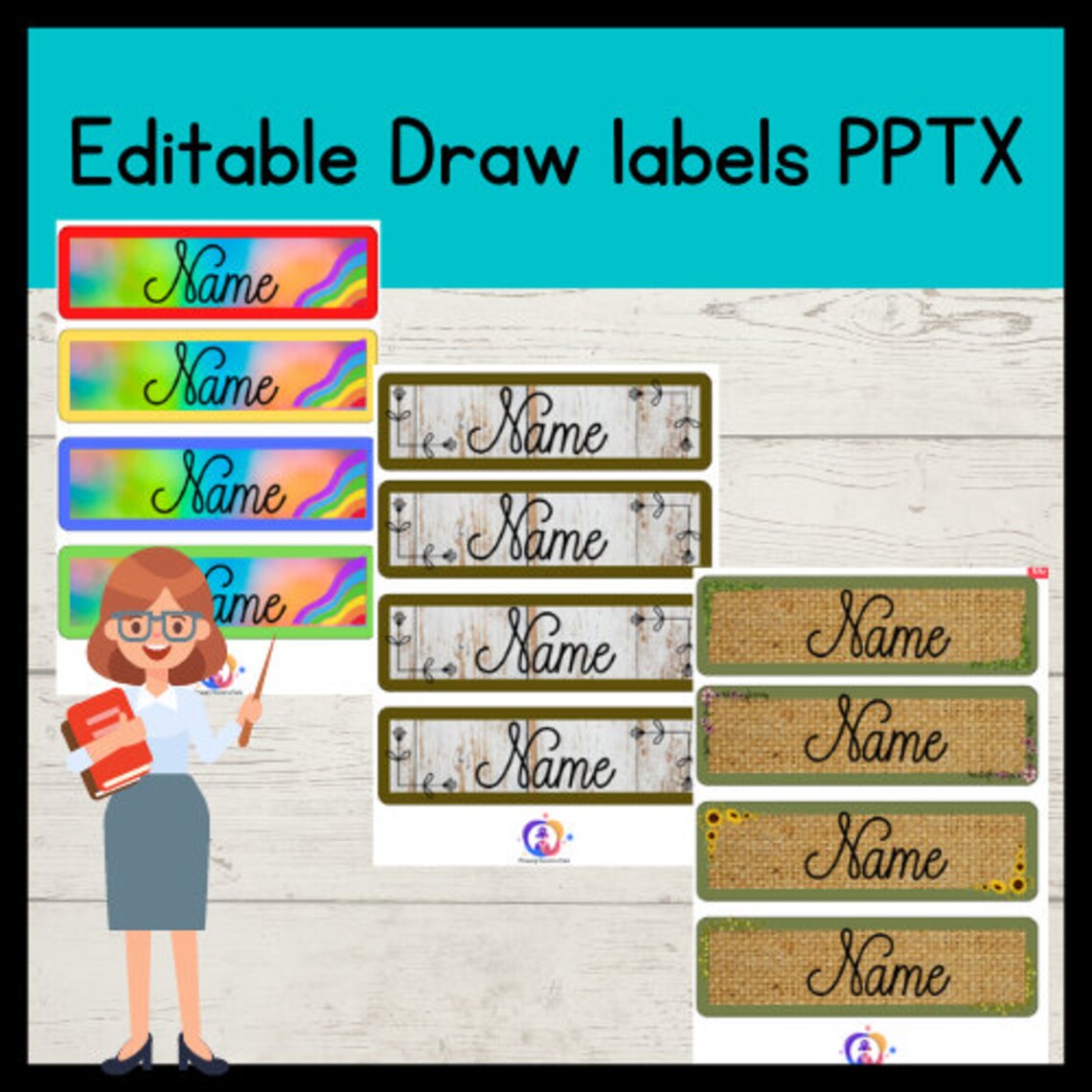 BUNDLE Classroom Set Up, Drawer Labels, Book Labels, Visual Timetable ...