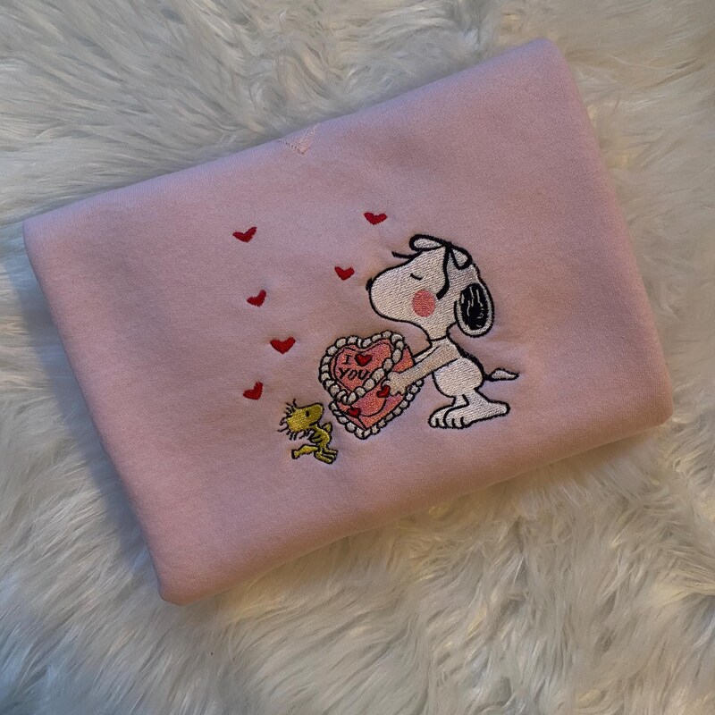 Snoopy Embroidery - Etsy