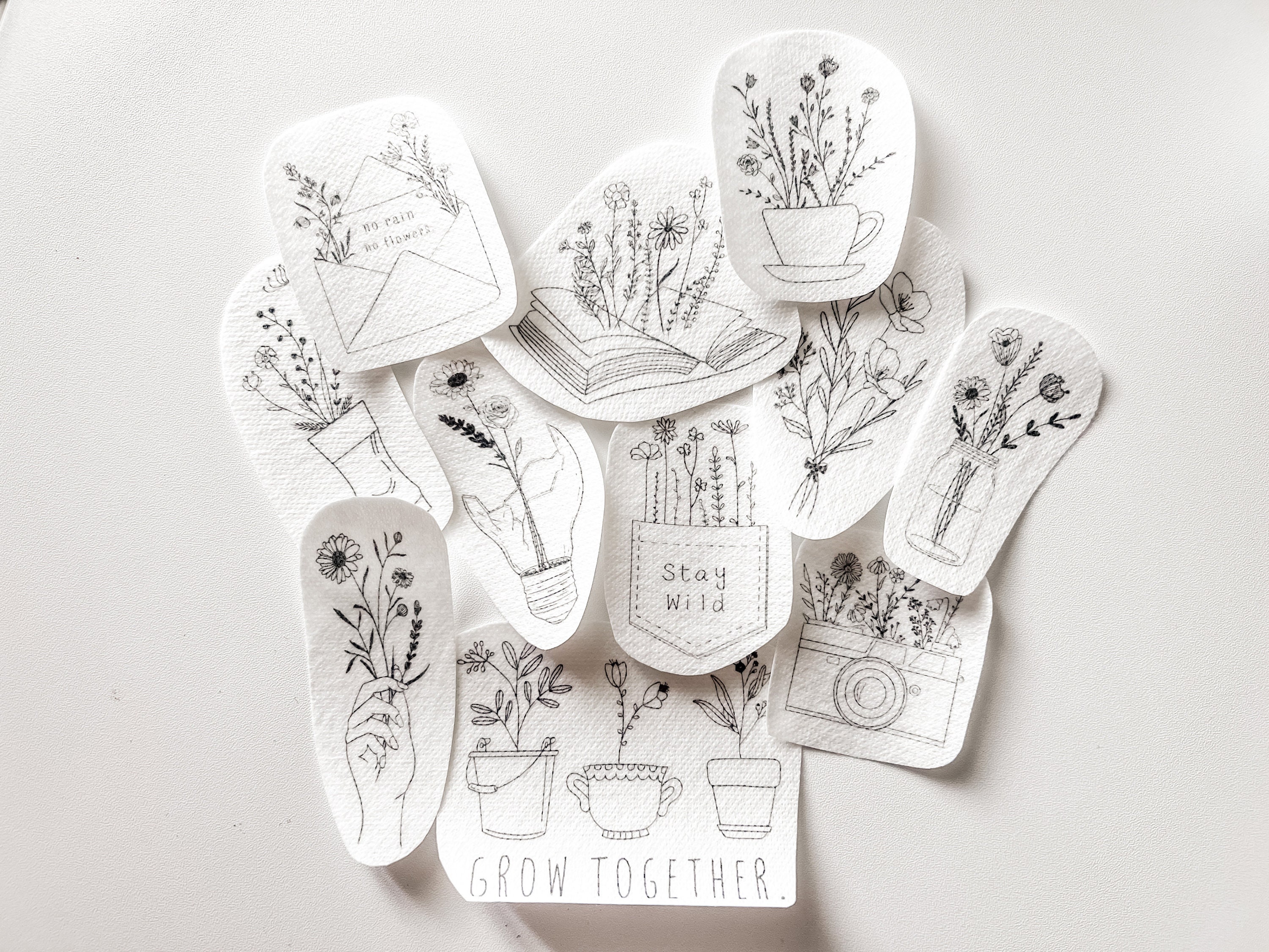 Rustic Stick and Stitch - Etsy