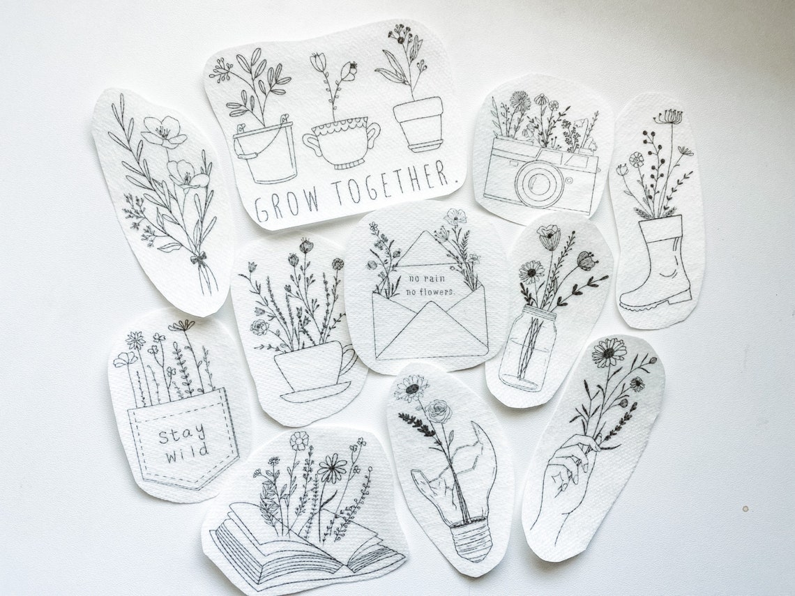 Rustic Stick and Stitch - Etsy