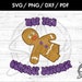 Oh Snap Gingerbread Man SVG & PNG Files - Etsy UK