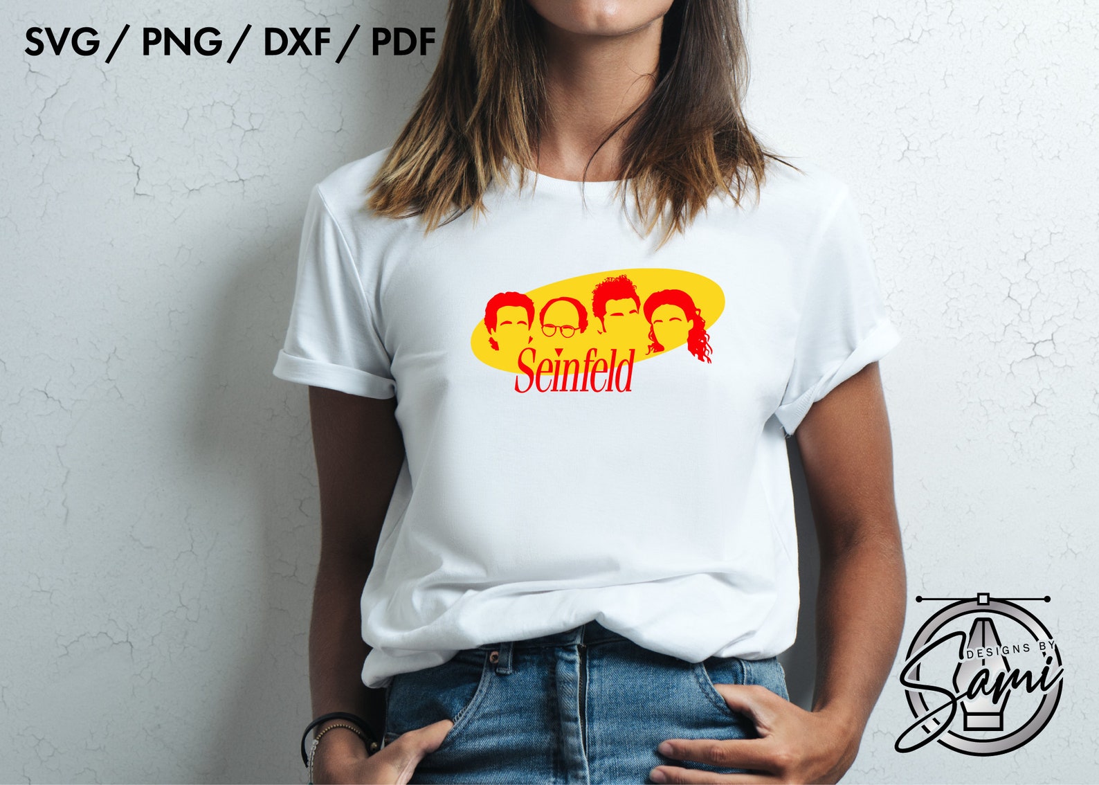 Seinfeld Svg, Png. Dxf, Pdf Files | Character Svg | TV Show Svg ...